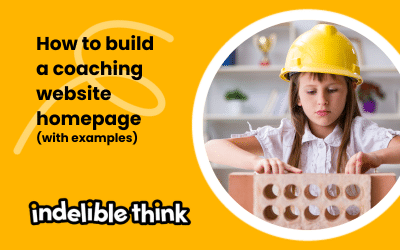 How to build a coaching website homepage (with examples) - Indelible ...